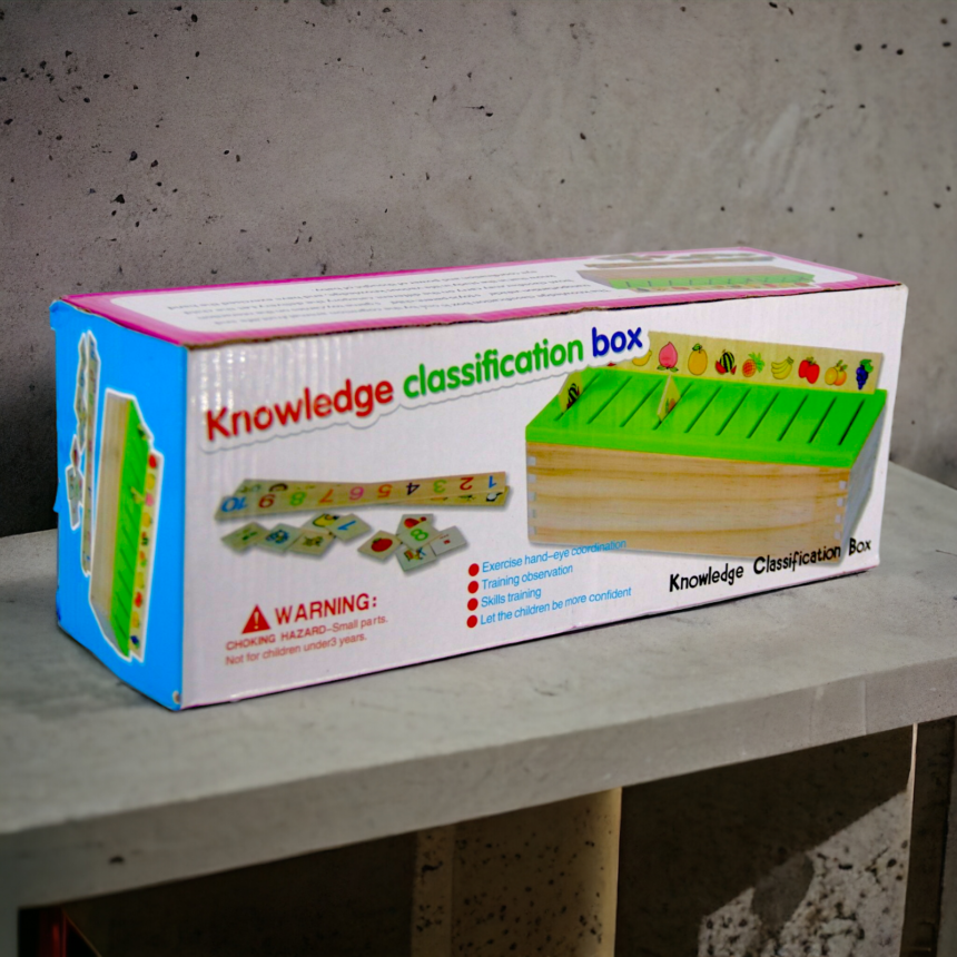 Knowledge Classification box- for kids